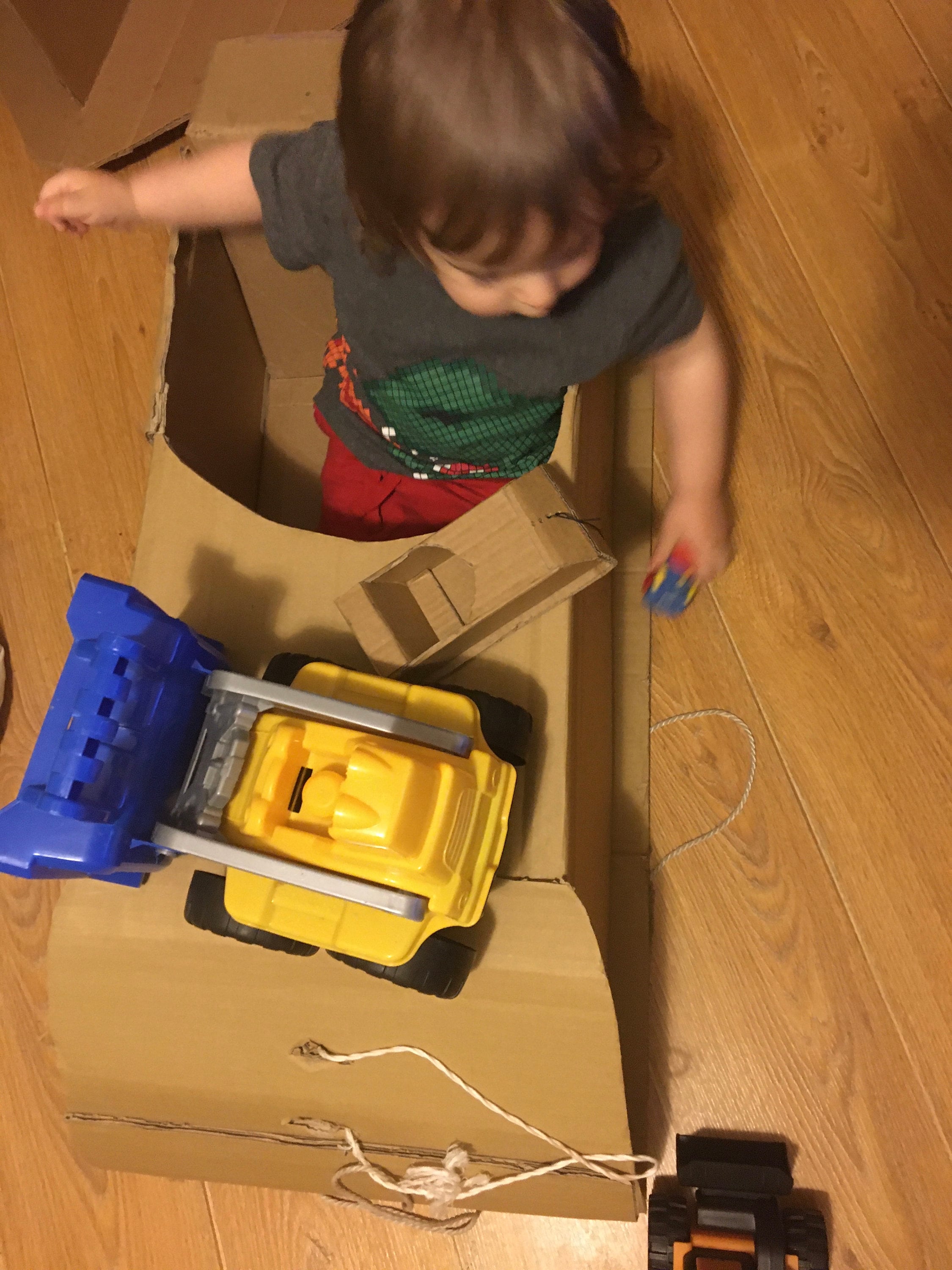 DIY Winter Toy. Build-your-own Cardboard Bobsleigh Sled - Etsy
