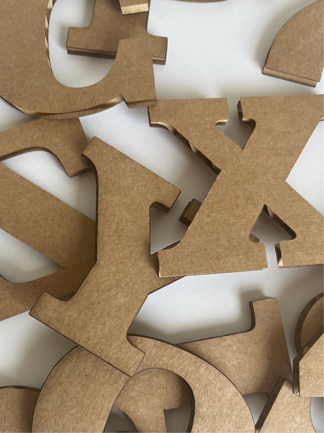 Cheap Cardboard Letters and Numbers, Thin Cardboard Letters, Craft and ...