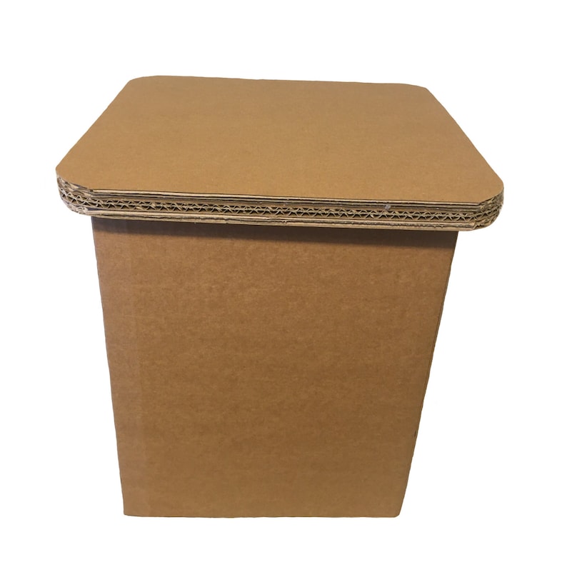 Cardboard Picnic Stools. Set of 2. Ecofriendly. Temporary Furniture ...