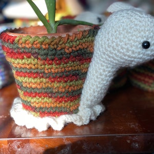 Crochet Snail Planter PDF Pattern - Etsy