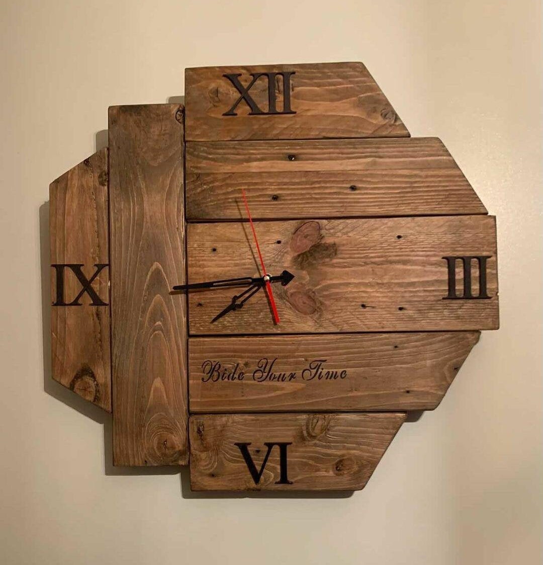 Farmhouse Clock - Etsy