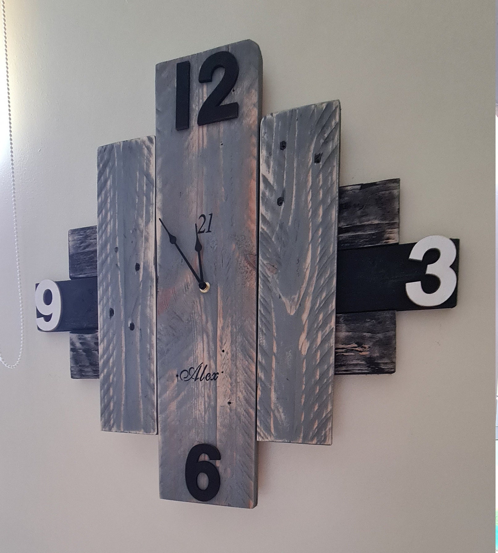Farmhouse Clock - Etsy