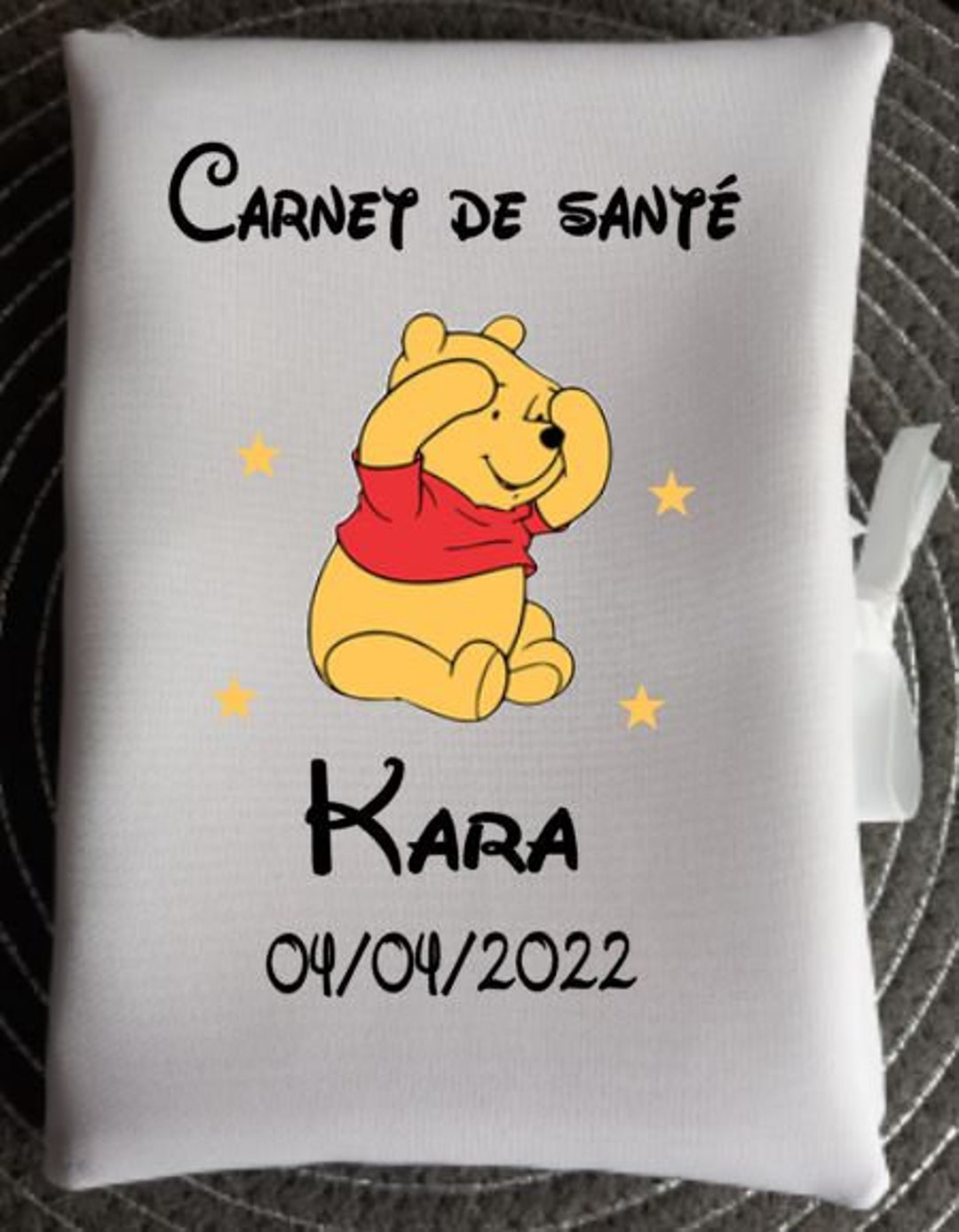 Winnie Personalized Health Book Cover - Etsy