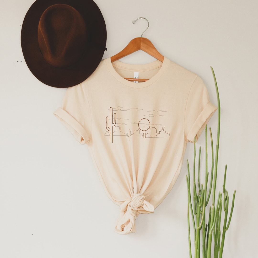 Desert Scenery T-shirt / Desert Shirt / Desert Vibes / Out West ...