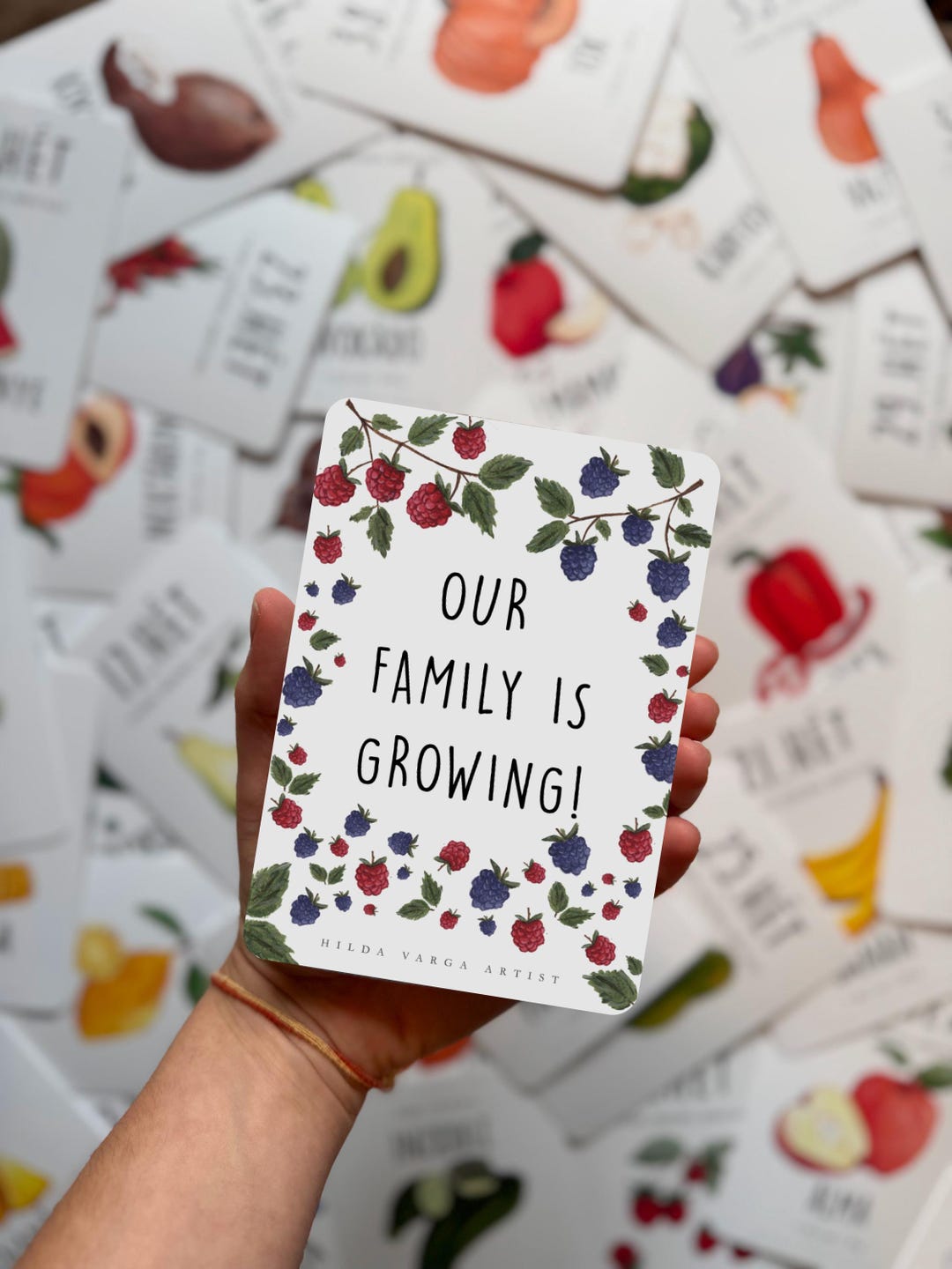 Pregnancy Milestone Cards 44 Cards in English Week by Week With ...