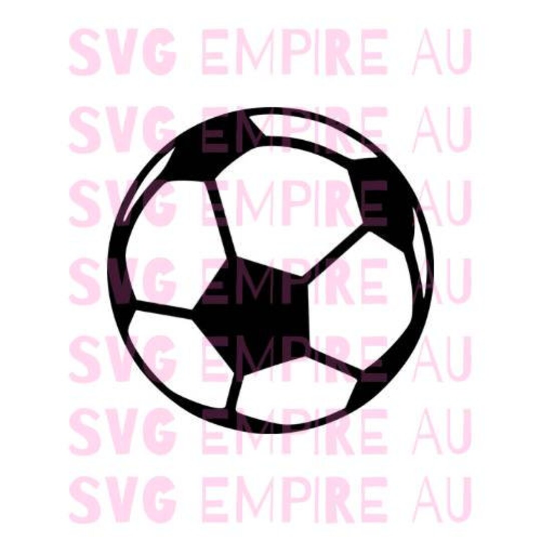 Soccer Ball Download SVG, PNG, EPS, Dxf, Jpg, Digital Download, Sport ...