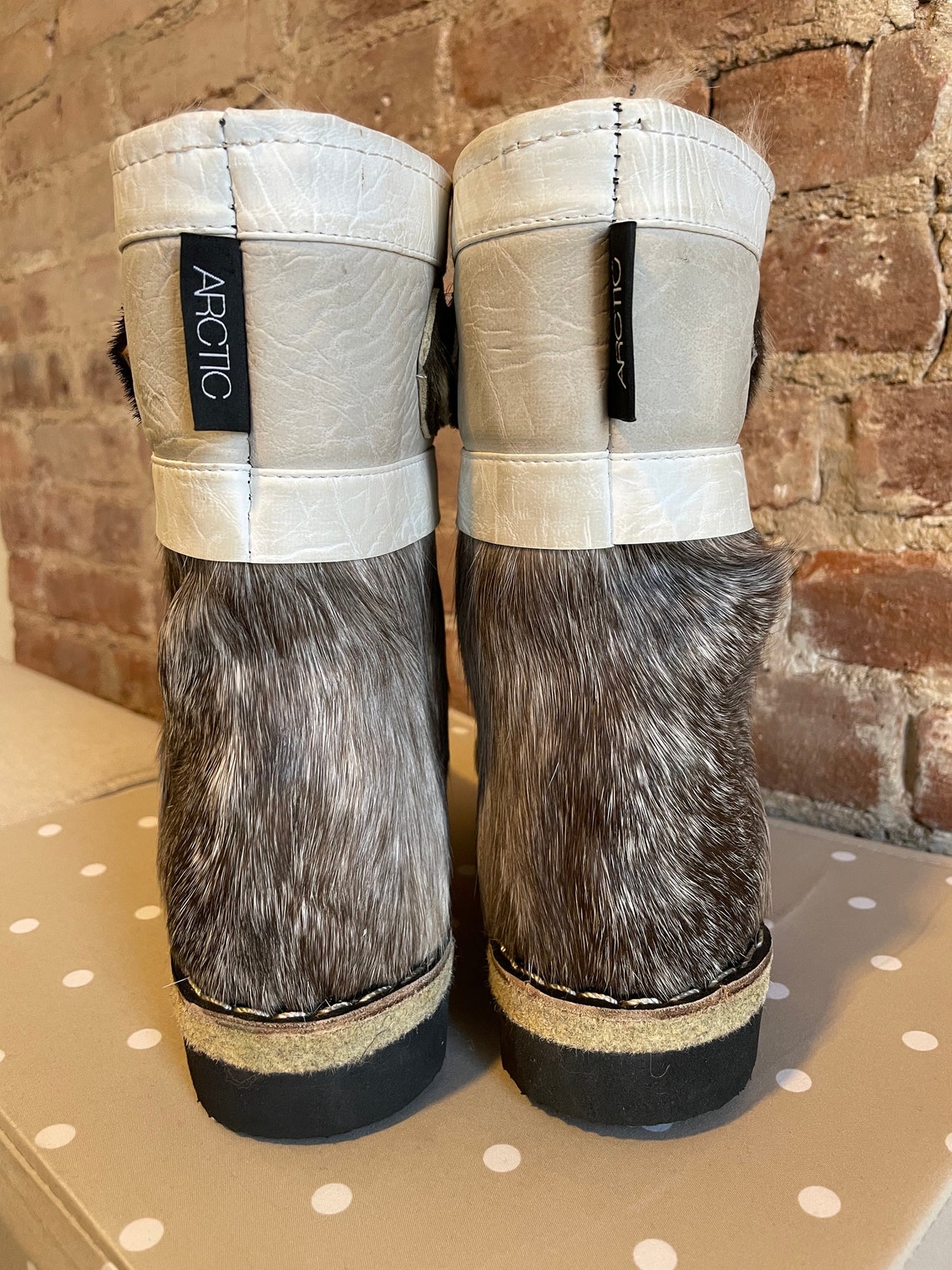 Reindeer Winter Fur Boots Mukluks 100% Handmade From Siberia/mongolia ...