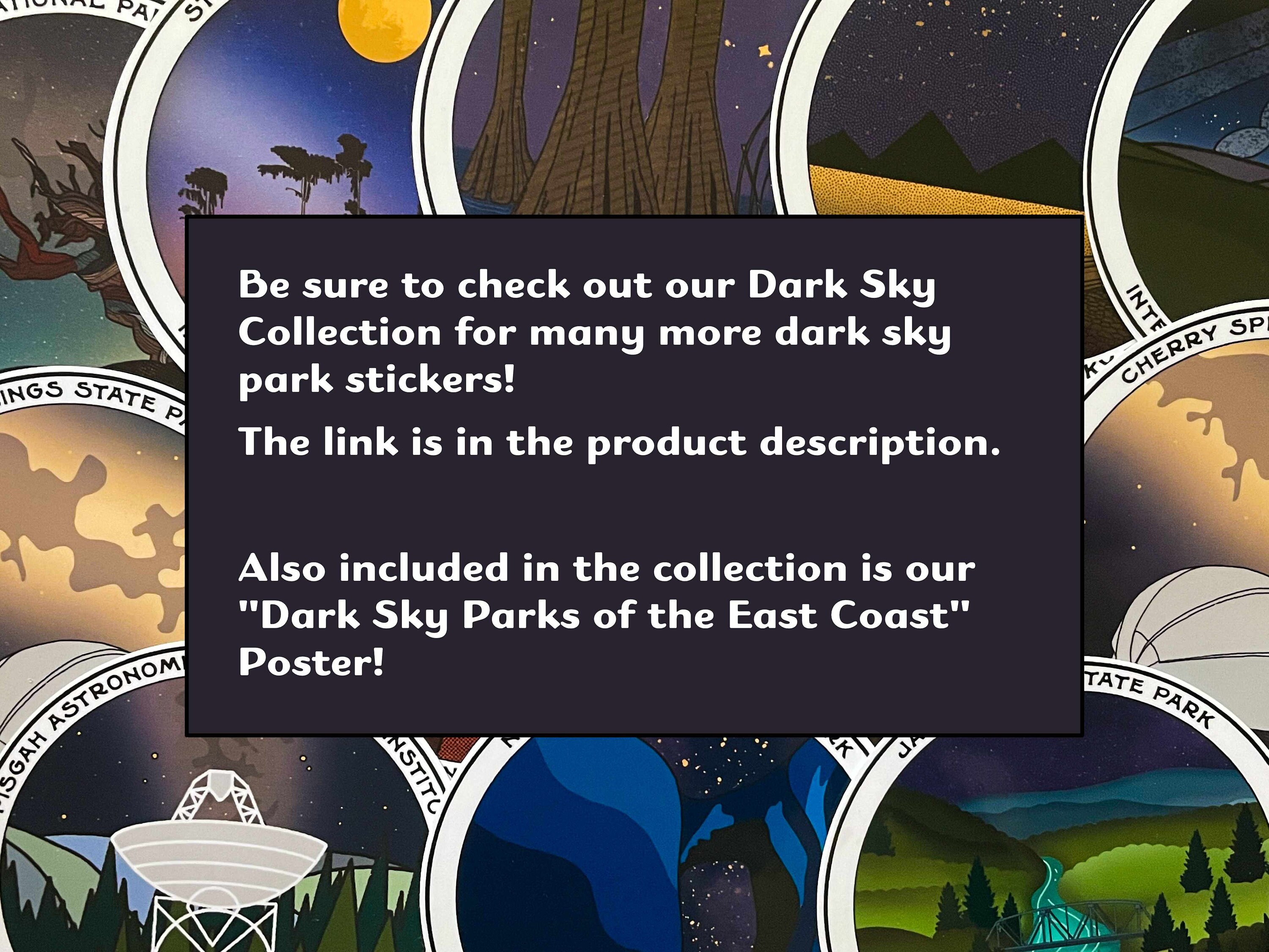 James River State Park Sticker International Dark Sky Park - Etsy