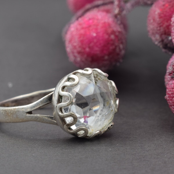 Crystal Ring - Etsy