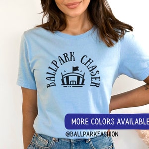 Ballpark Chaser T-shirt Baseball Ballpark Shirt Stadium Chasing Shirt ...