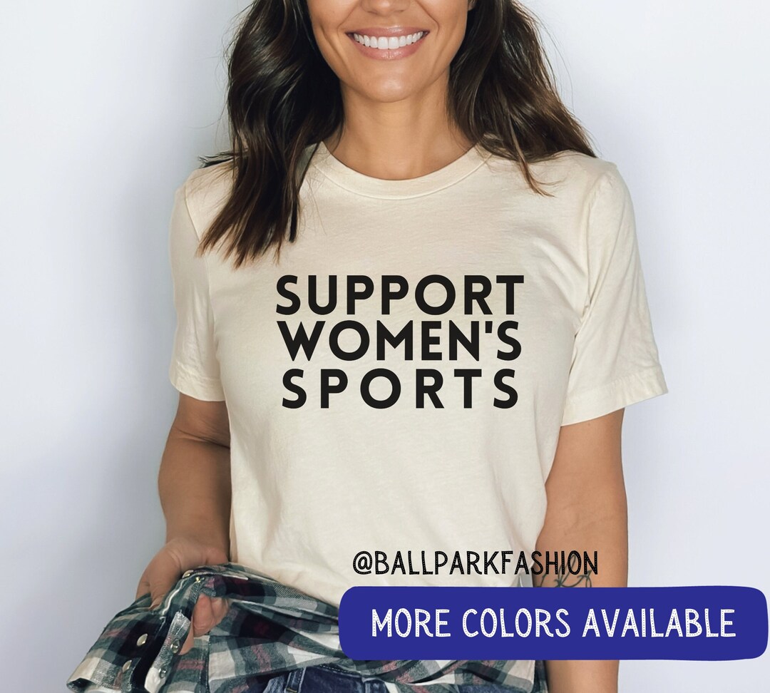 Support Women's Sports T-shirt Women's Sports Shirt Women's Sports ...