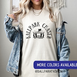 Ballpark Chaser T-shirt Baseball Ballpark Shirt Stadium Chasing Shirt ...