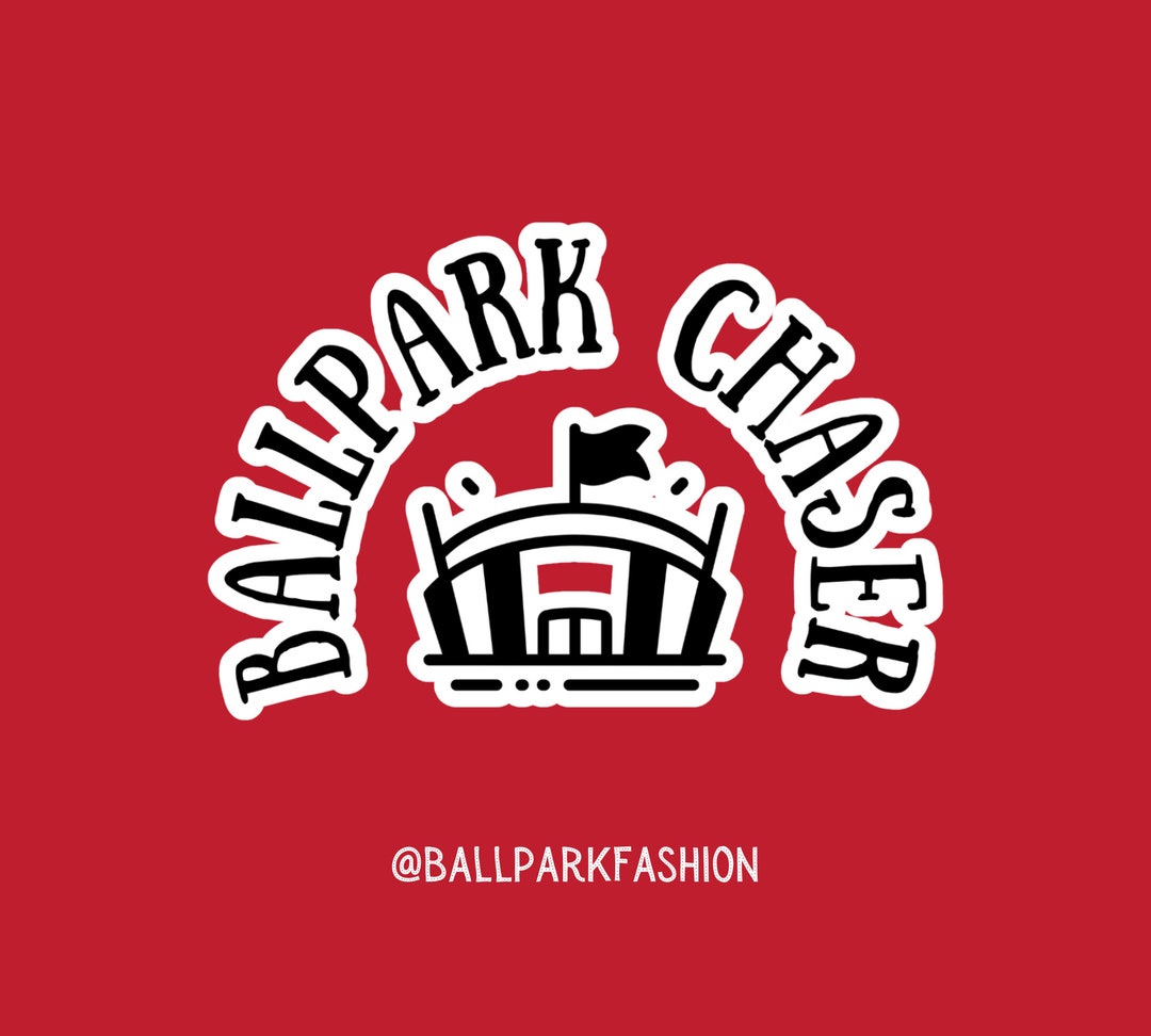 Ballpark Chaser Sticker Baseball Fan Sticker Cute Baseball Sticker ...