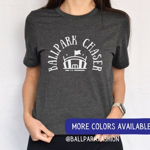 Ballpark Chaser T-shirt Baseball Ballpark Shirt Stadium Chasing Shirt ...