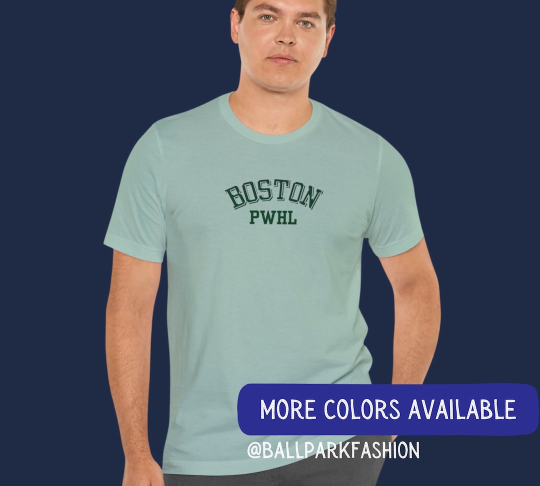 PWHL Boston Hockey T-shirt Boston PWHL Shirt Professional Womens Hockey ...