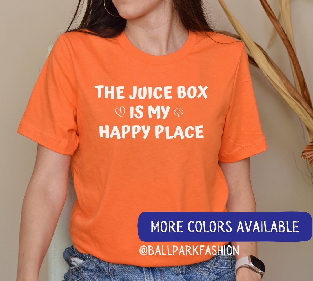 The Juice Box is My Happy Place T-shirt Minute Maid Park Shirt Houston ...