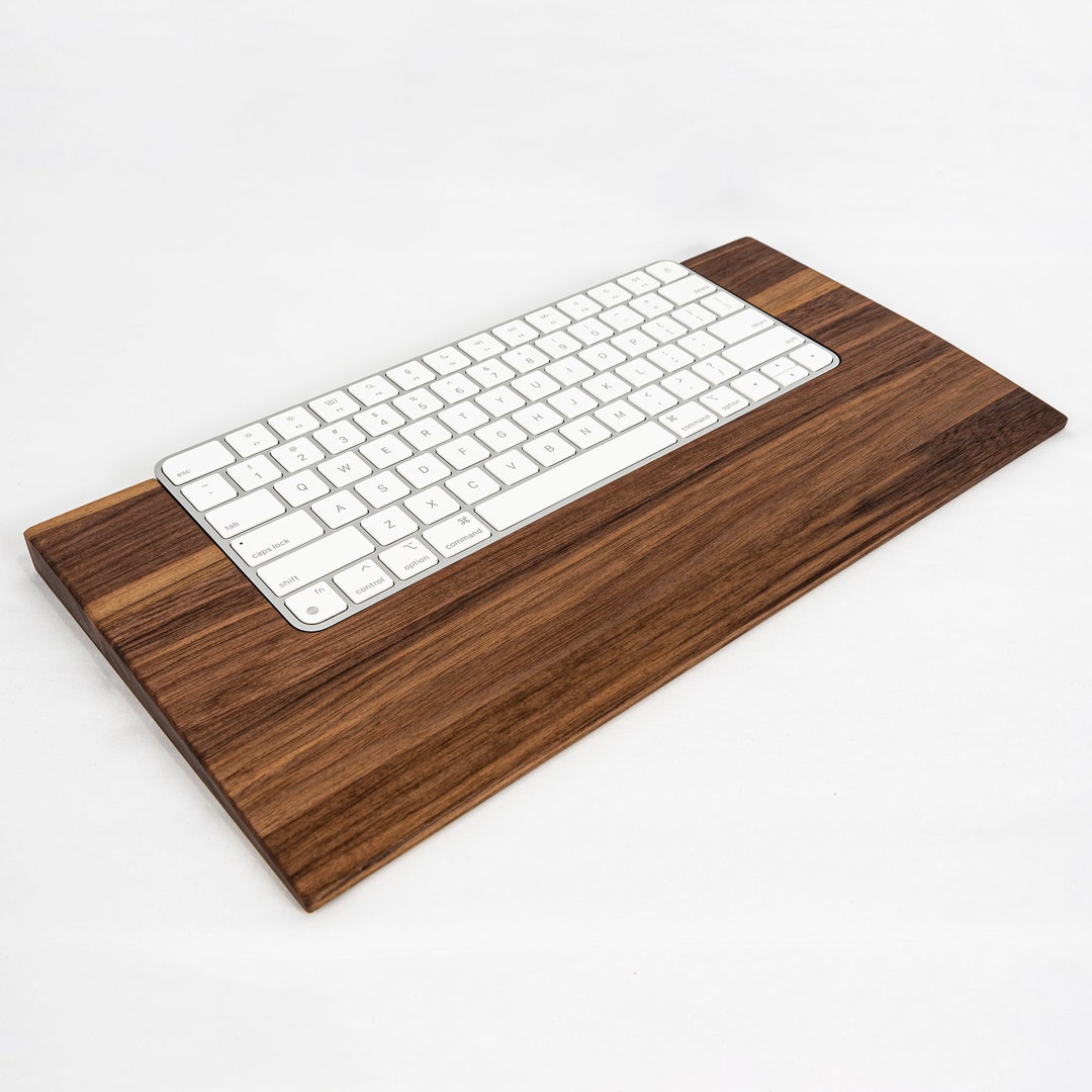Walnut Keyboard Tray for Apple Magic Keyboard - Etsy