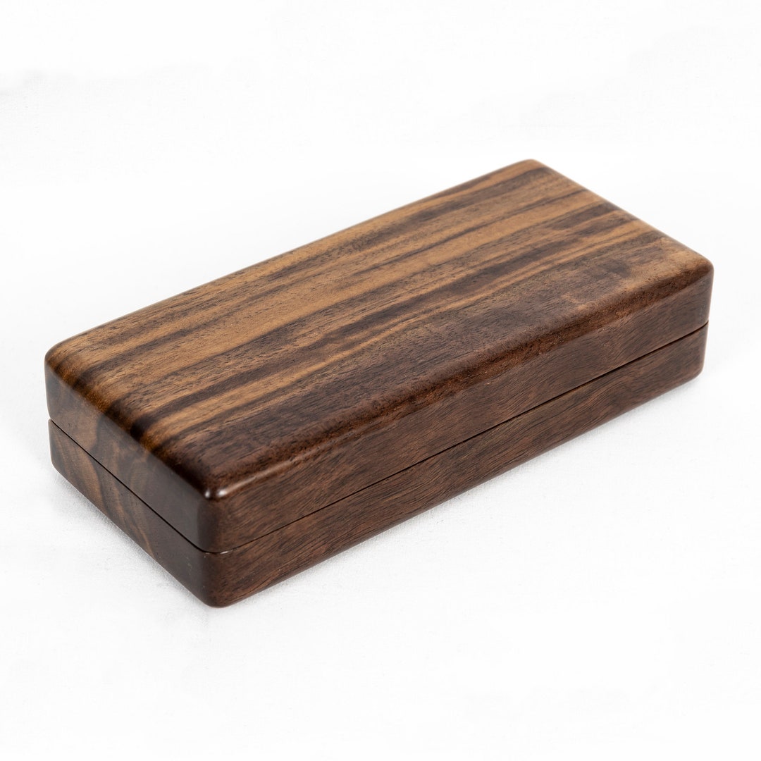Wood Eyeglasses Case Walnut Handmade - Etsy