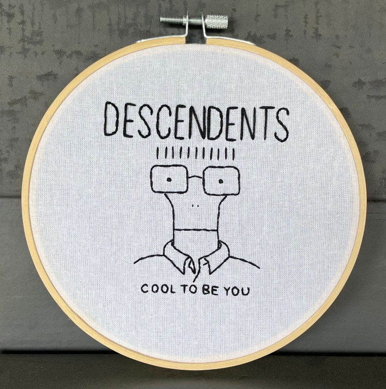 Descendents 'cool to Be You' Album Cover Embroidery SHIPS FREE (punk ...