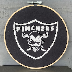 Warlock Pinchers Logo Embroidery - FREE SHIPPING (punk, Denver ...