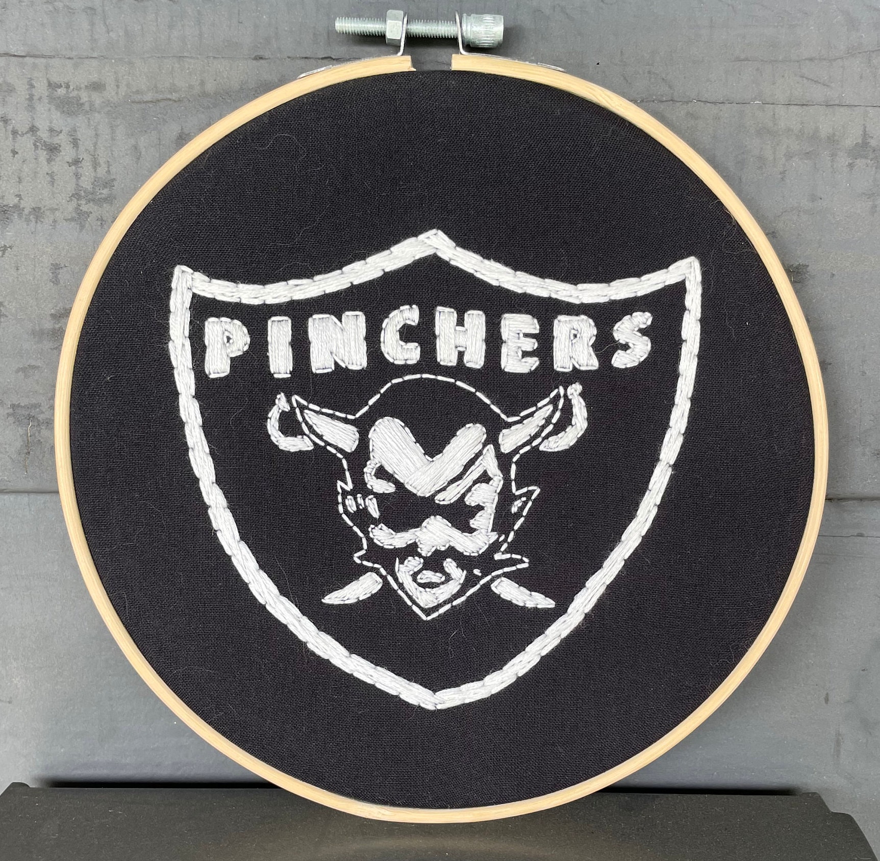 Warlock Pinchers Logo Embroidery - FREE SHIPPING (punk, Denver ...