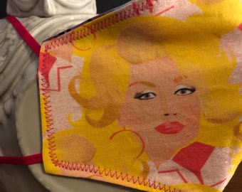 Dolly Parton Face Mask | Etsy
