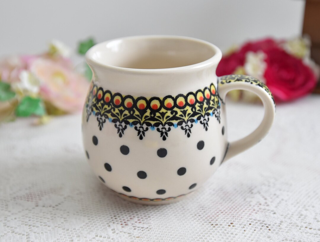 Ceramic Cauldron Mug Boleslawiec, Cauldron Coffee Mug Coffee Lover Gift ...
