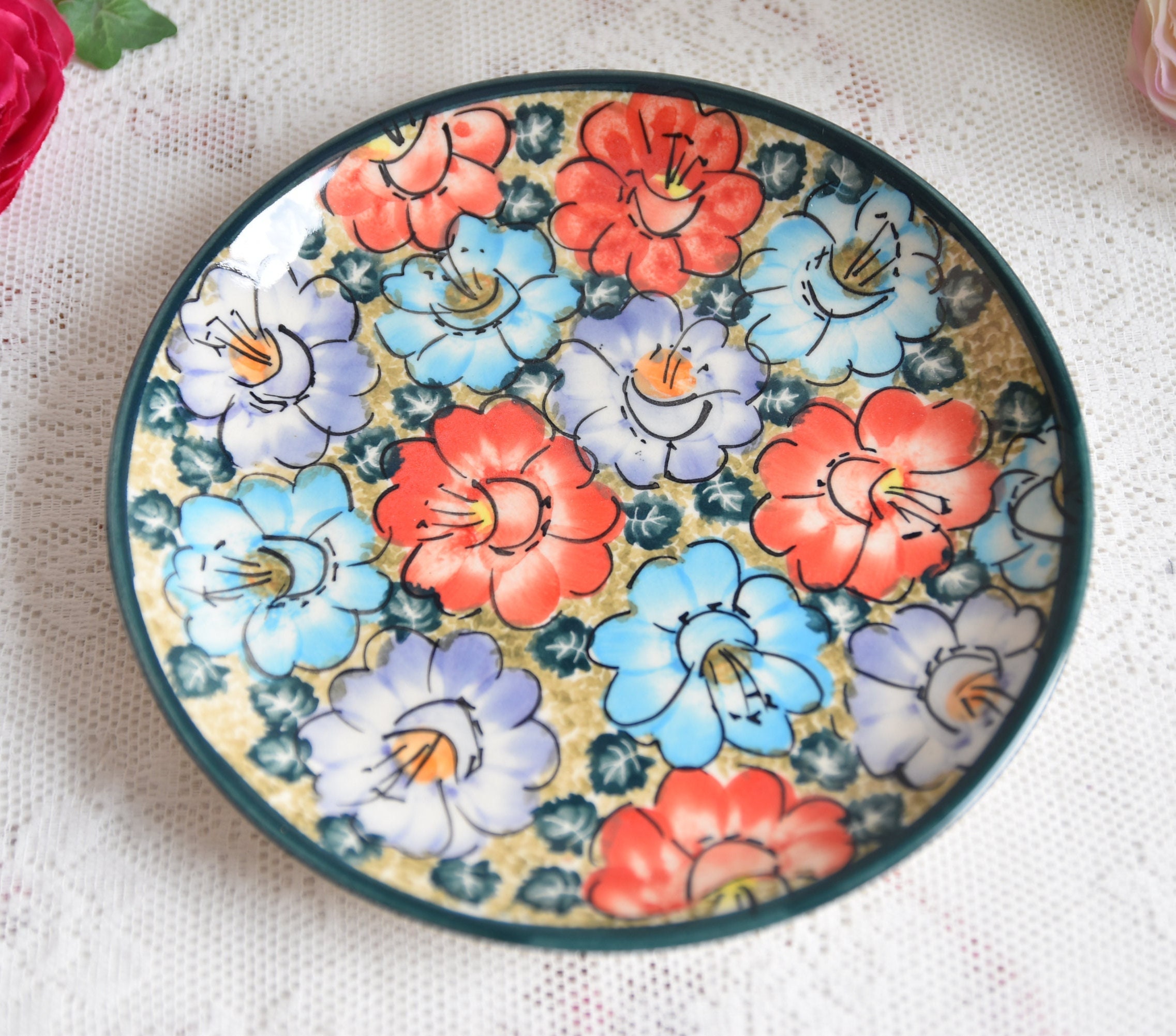 Poland Pottery Handmade Dishes by Boleslawiec, Poland Art Boleslawiec ...