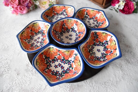 Appetizer Bowl Set Ceramic Lazy Susan Bowls Ceramic - Etsy