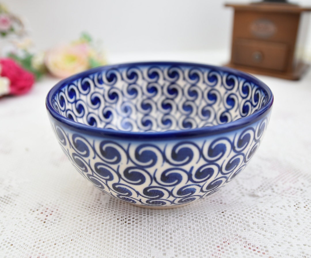 Ceramic Handmade Ramen Bowl Handmade Polish Pottery by Boleslawiec From ...