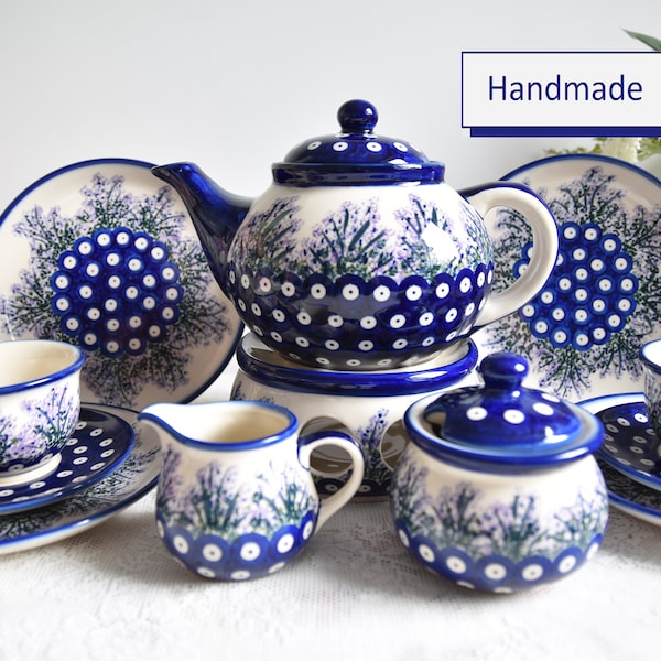 Pottery Tea Set - Etsy
