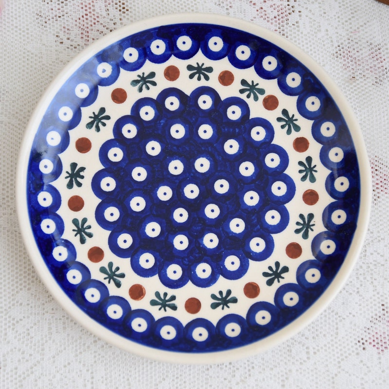 10 Polish Pottery Plate - Etsy