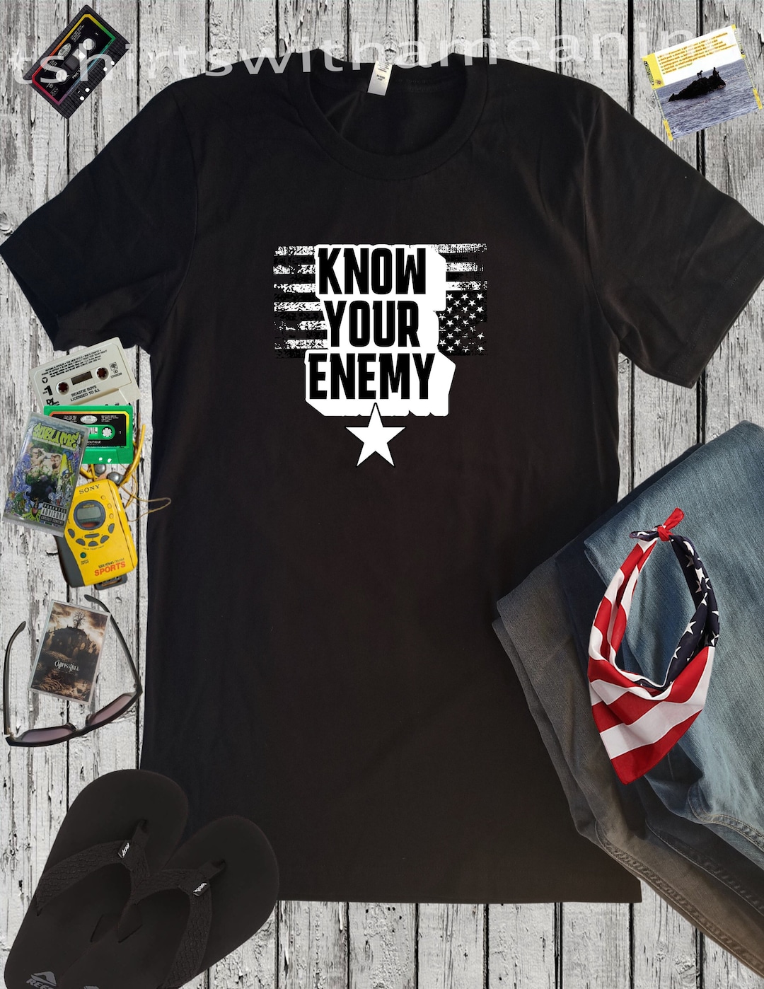 Know Your Enemy RATM Inspired Rock Hip Hop Alternative 90s Music Unisex ...