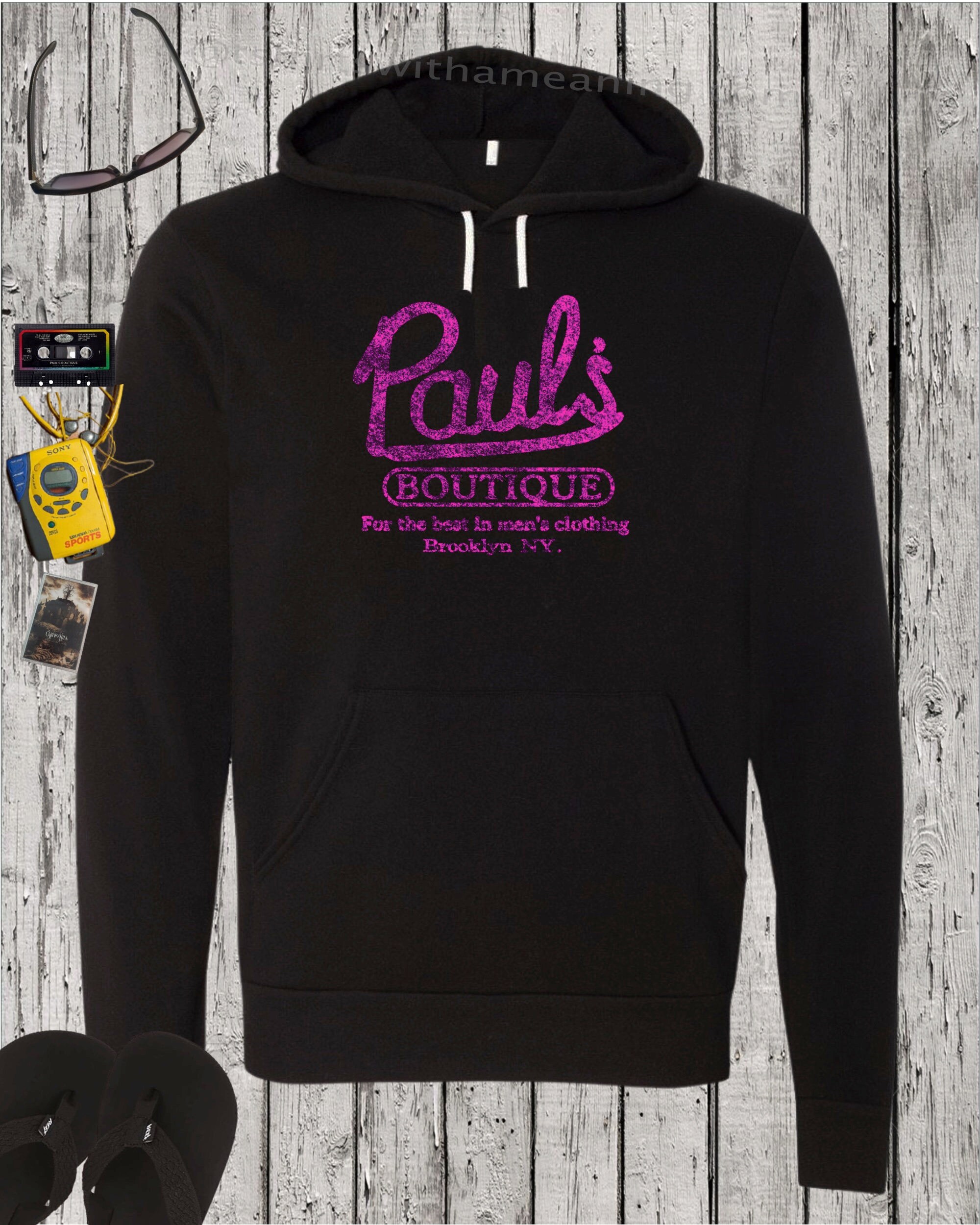 Distressed Beastie Boys Pauls Boutique Hoodie Pullover Sweater | Etsy