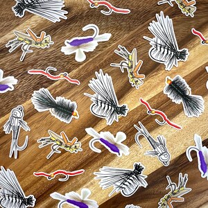 Grasshopper Hopper Fly Flyfishing Decal Sticker - Etsy