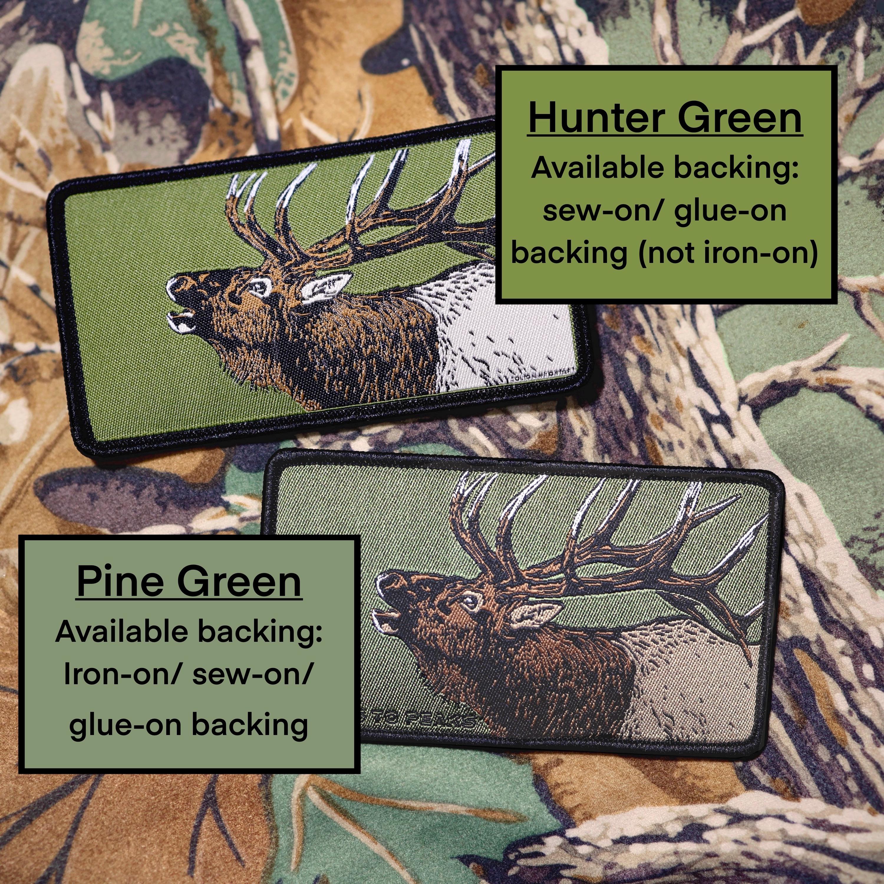 Bull Elk Patches - Etsy