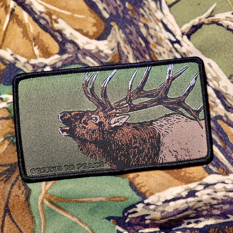 Velcro Elk Patch - Etsy