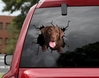 Labrador Window Decal - Etsy