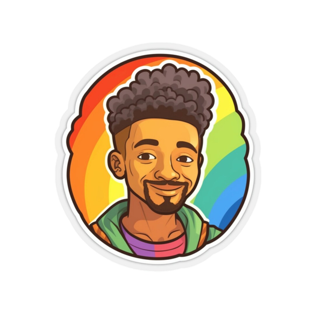 Cartoon Pride Sticker - Etsy