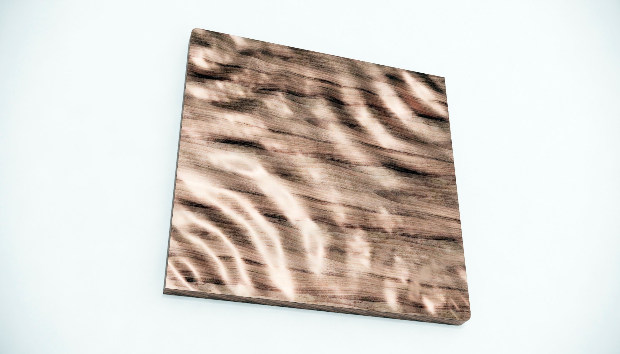 3D Stl Wall Model Wall Décor Stl File Wave Stl Wood Carving | Etsy