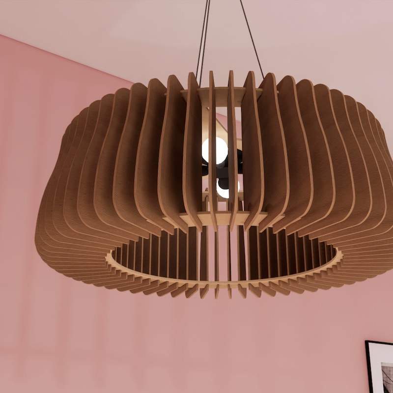 Plywood Lamp - Etsy UK