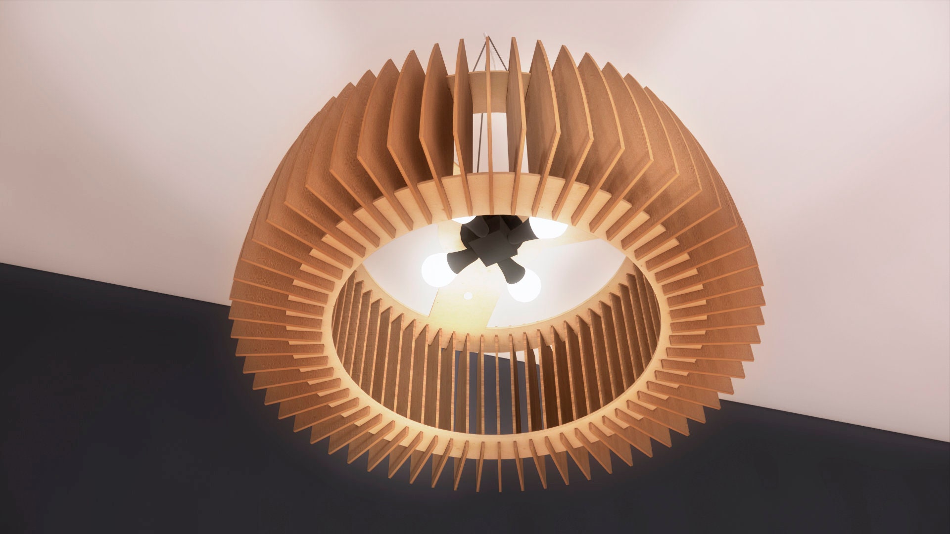 Parametric Lamp DXF File Cnc Cut/plywood Lamp/custom Furniture - Etsy