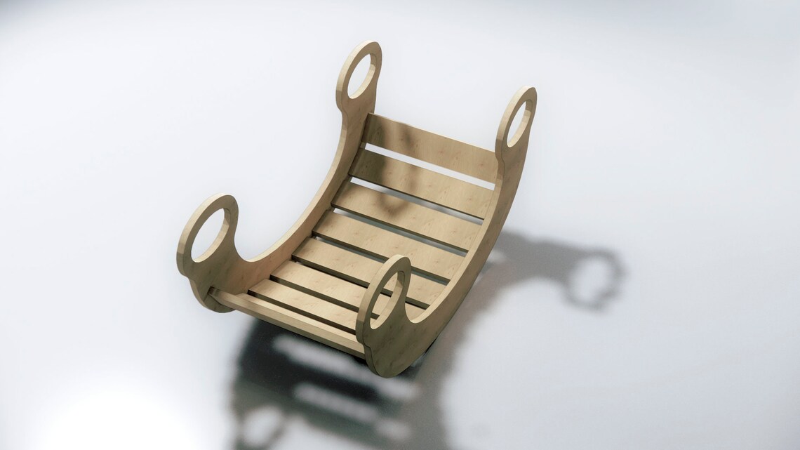 Plywood Rocking Chair Forchildren for Cnc Laser Cut/custom - Etsy