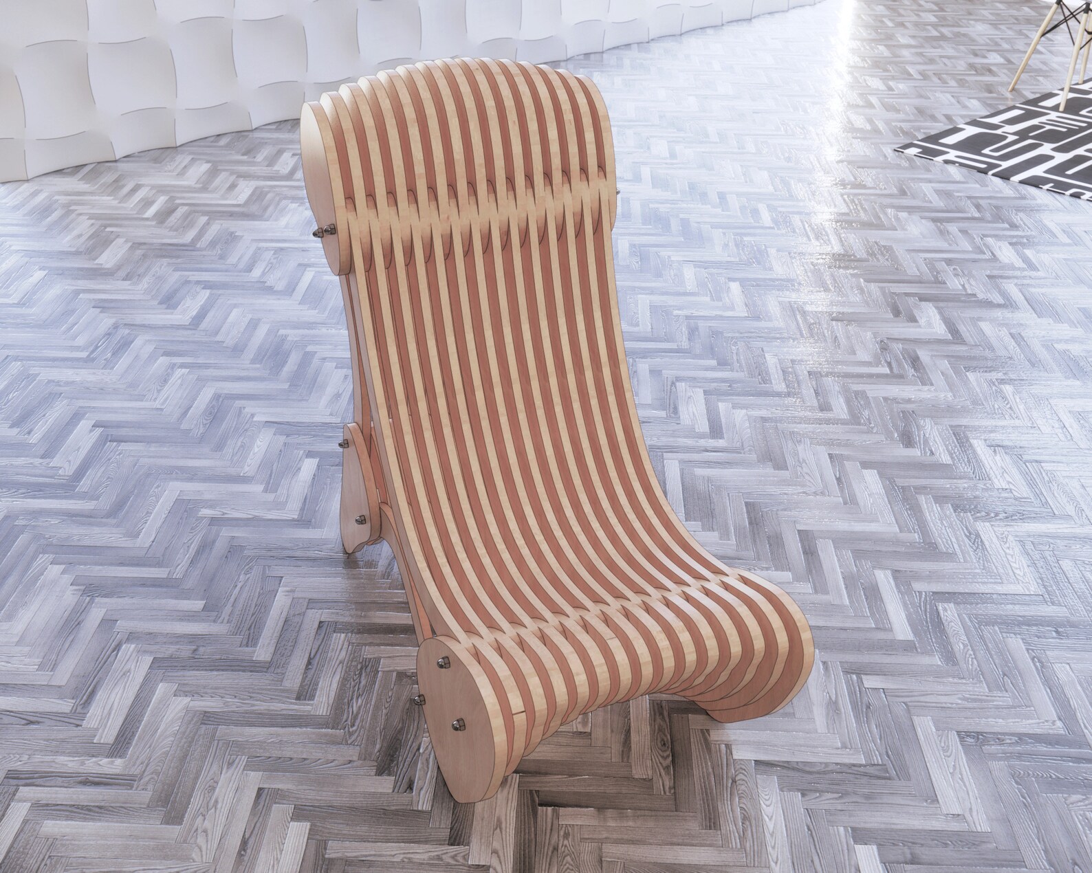 Parametric Design High Chair DXF, SVG, EPS File Cnc and Laser Cut ...