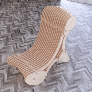 Parametric Design High Chair DXF, SVG, EPS File Cnc and Laser Cut ...