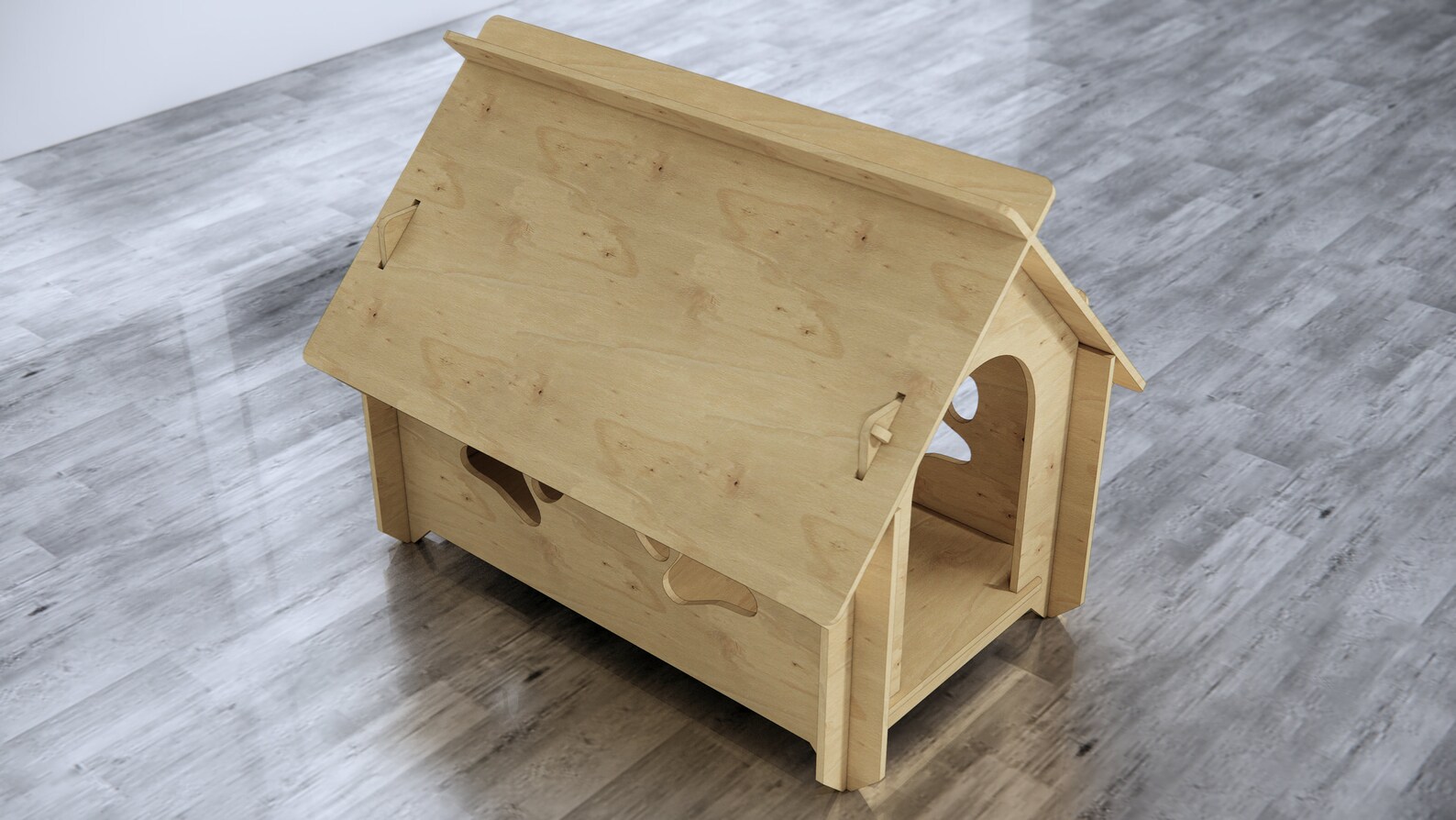 Dog Kennel 10 DXF File Cnc Cut/plywood Pet House/custom - Etsy