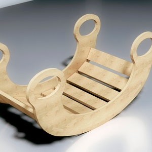 Plywood Rocking Chair Forchildren for Cnc, Laser Cut/custom Furniture ...