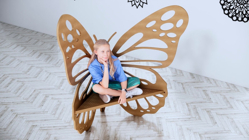 Plywood Furniture CNC Files Butterfly Chair Cnc DXF File - Etsy
