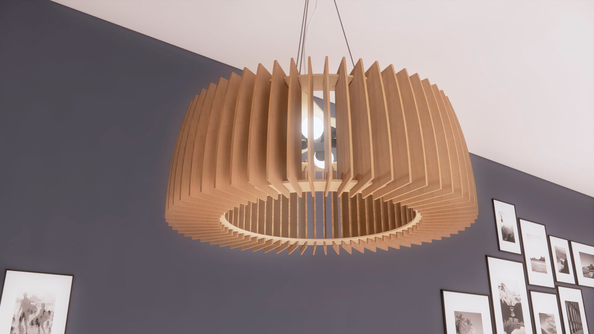 Parametric Lamp DXF File Cnc Cut/plywood Lamp/custom Furniture - Etsy