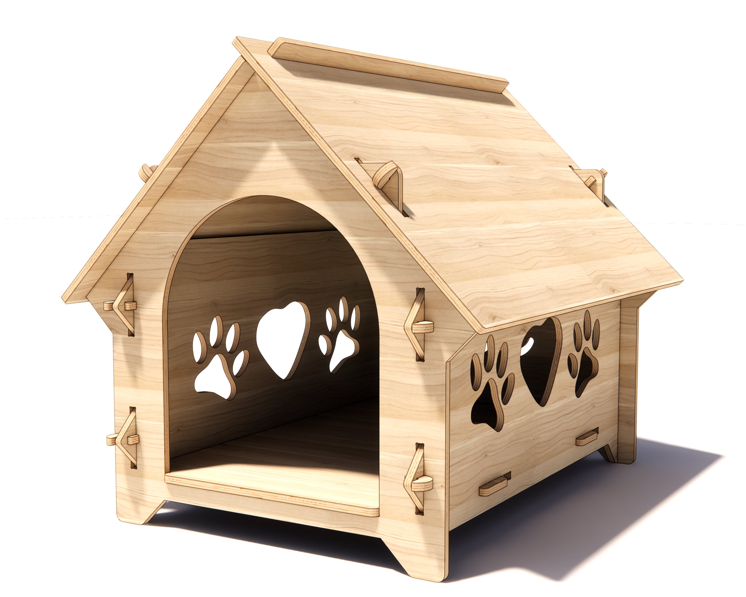 Dog Kennel 07 DXF. EPS SVG Files for Cnc Cut/plywood Dog - Etsy